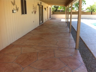 simulated flagstone - BUILDCO LLC | CONSTRUCTION